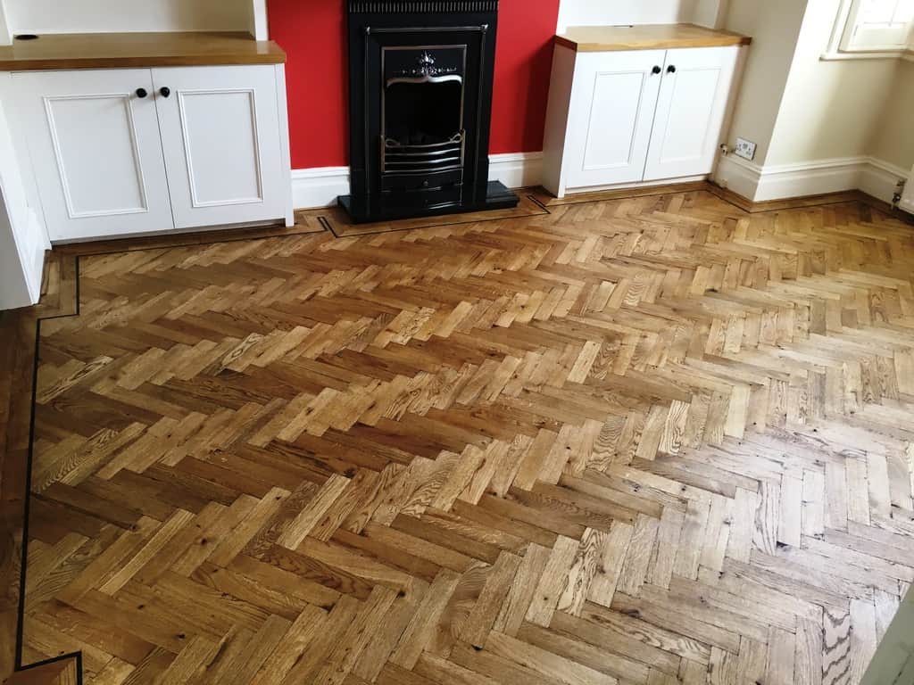 Herringbone Flooring London / Surrey - Wood on the Floor