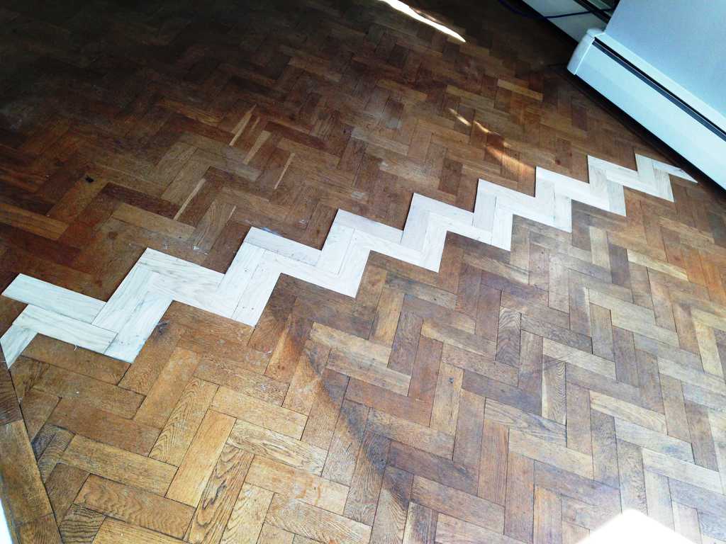 Herringbone Blocks - Wood On The Floor